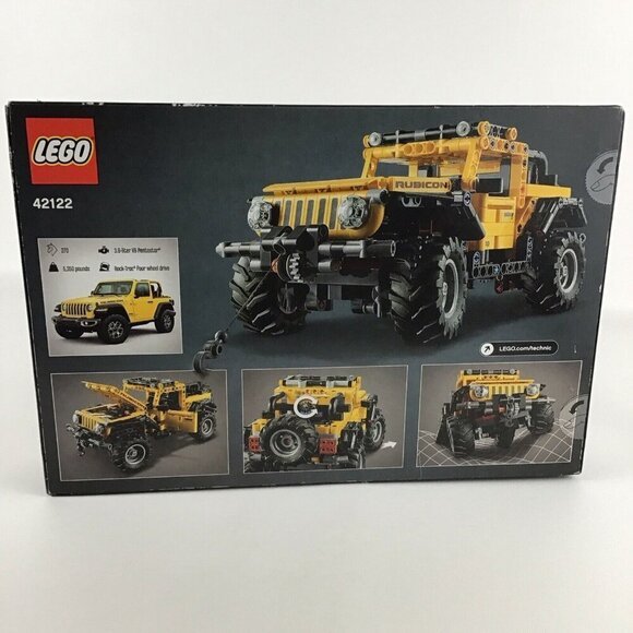 Lego | Toys | Lego Technic Jeep Wrangler 4222 Building Toy Vehicle ...